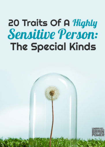20 Traits Of A Highly Sensitive Person : The Special Kinds