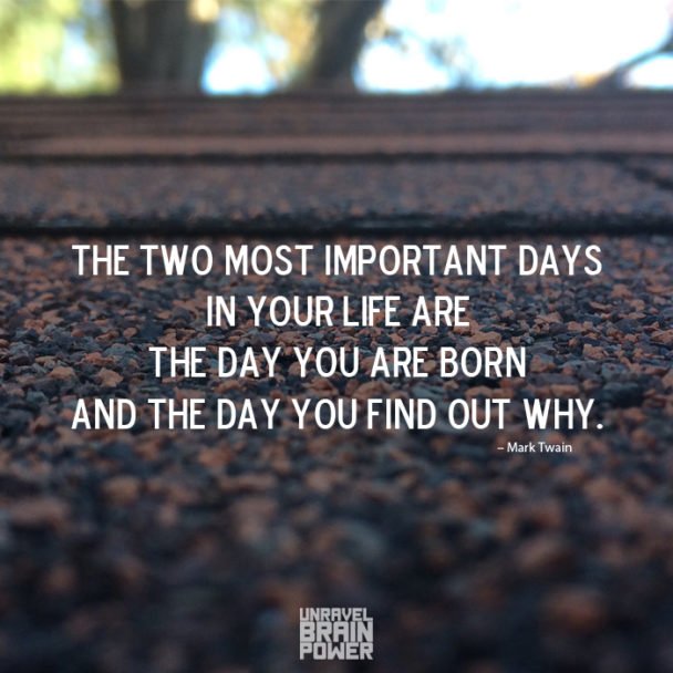 The Two Most Important Days In Your Life - Unravel Brain Power