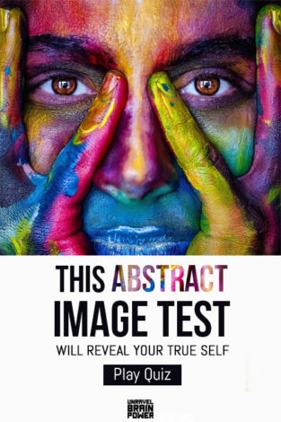 This Abstract Image Test Will Reveal Your True Self - Unravel Brain Power