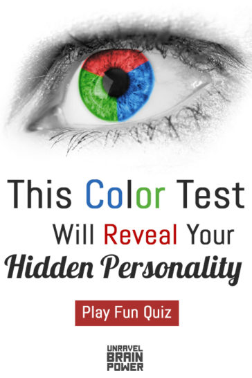 This Color Test Will Reveal Your Hidden Personality - Unravel Brain Power