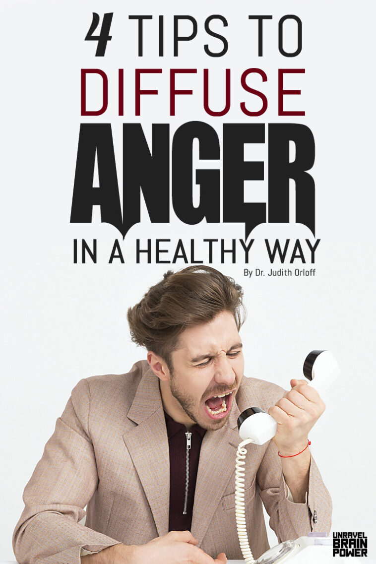 4 Tips To Diffuse Anger in a Healthy Way - Unravel Brain Power
