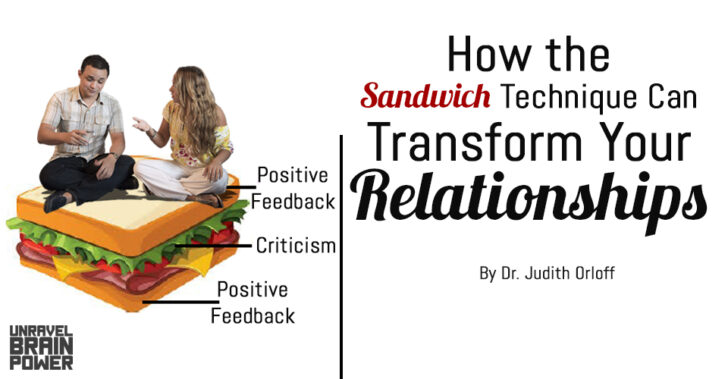 How the Sandwich Technique Can Transform Your Relationships