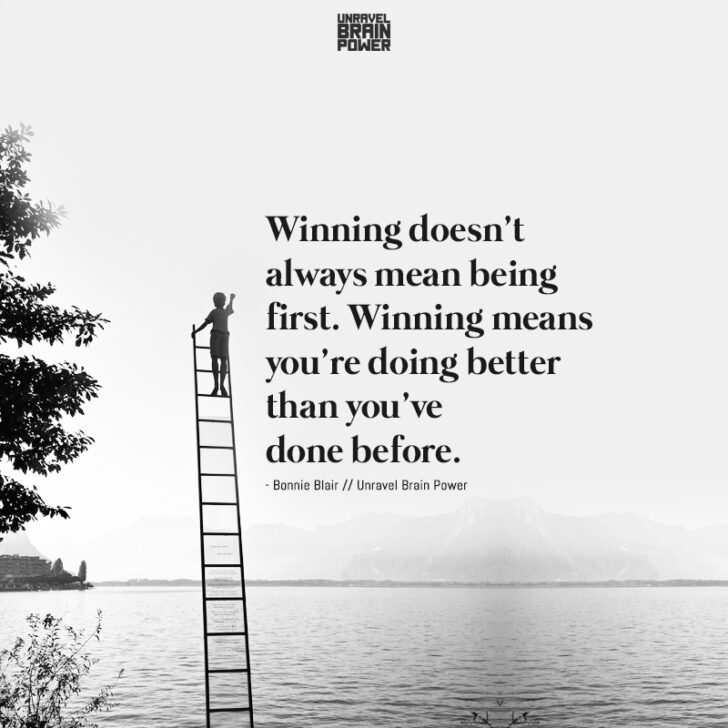 Winning doesn’t always mean being first - Unravel Brain Power
