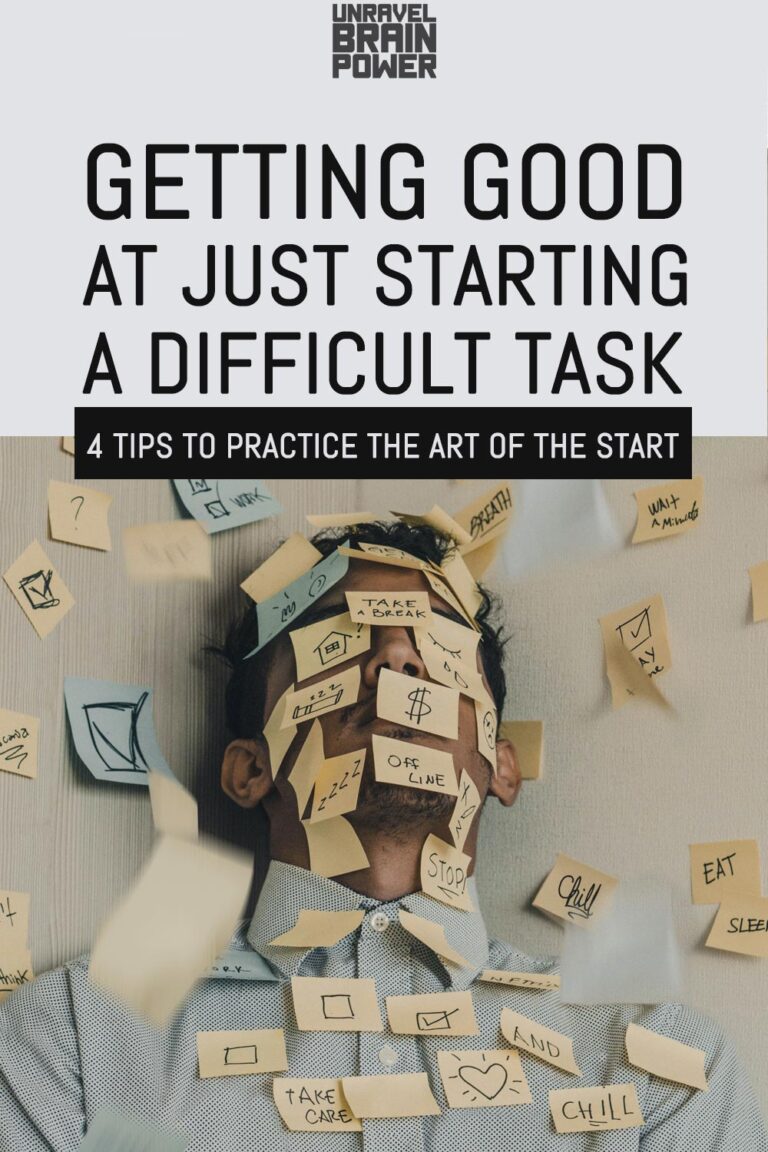 4 Tips to Starting a Difficult Task and achieve your goal