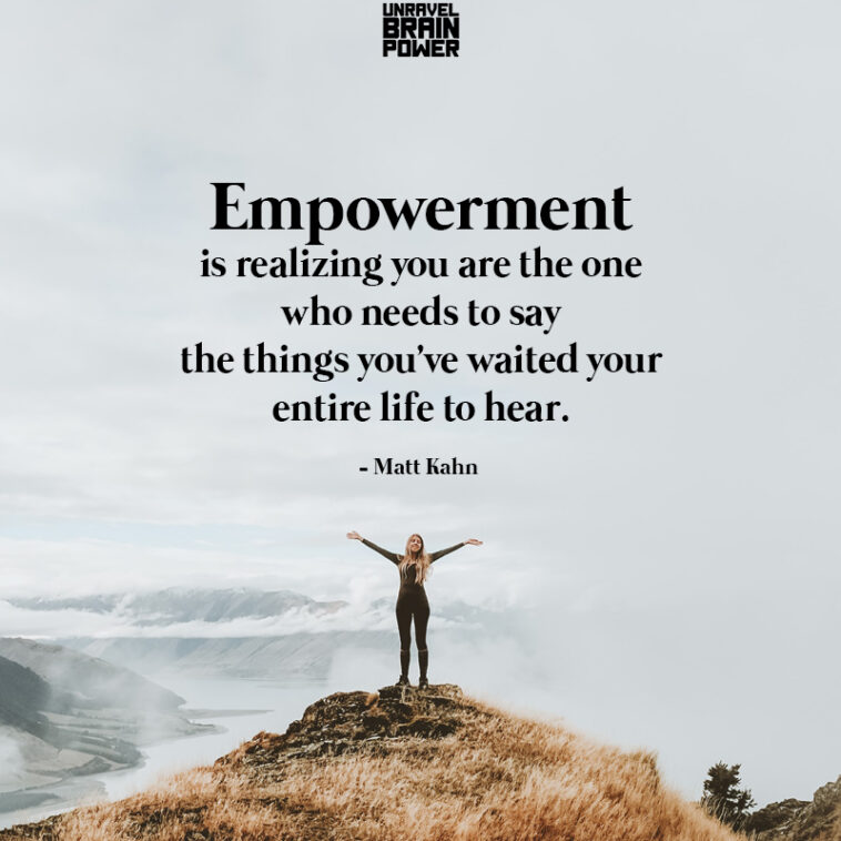 Empowerment - Unravel Brain Power